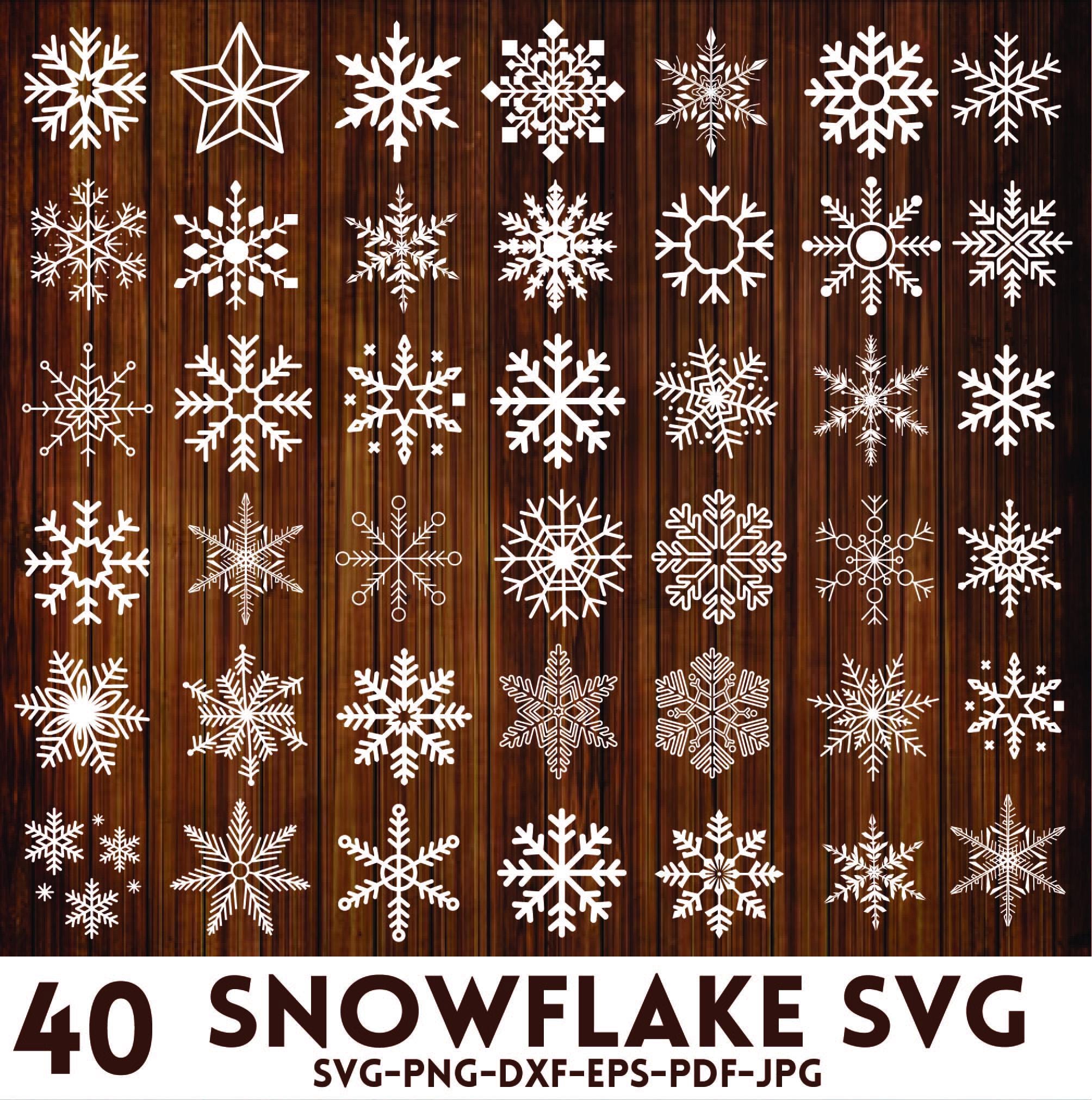 Snowflake Svg,snowman Svg,snowflake Cut File,christmas Winter Holiday ...