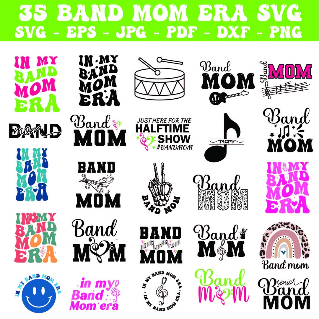 Band Mom Svg, Band Mom Png, Band Mom Shirt, Cricut Svg, Band Shirt, Svg ...