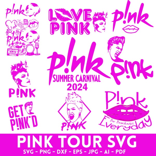 Pink Svg - Etsy