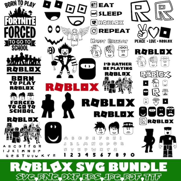Roblox Svg - Etsy