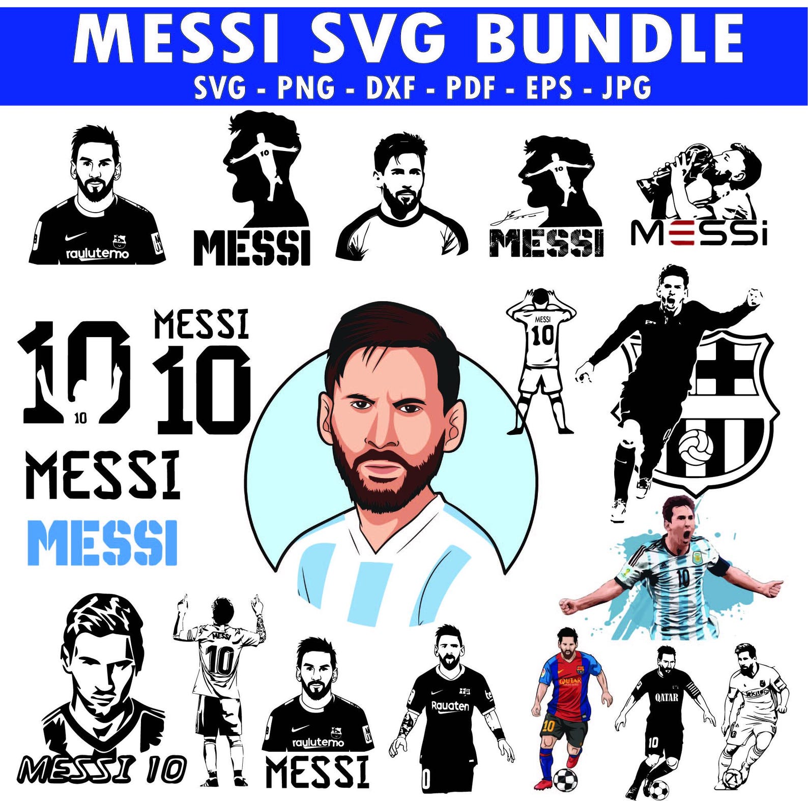 Messi Svg, Messi, Messi Png, Messi Poster, Football Player Svg,football ...
