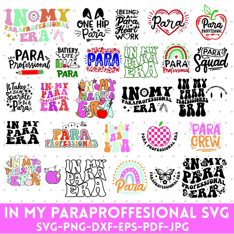 Paraprofessional Svg - Etsy