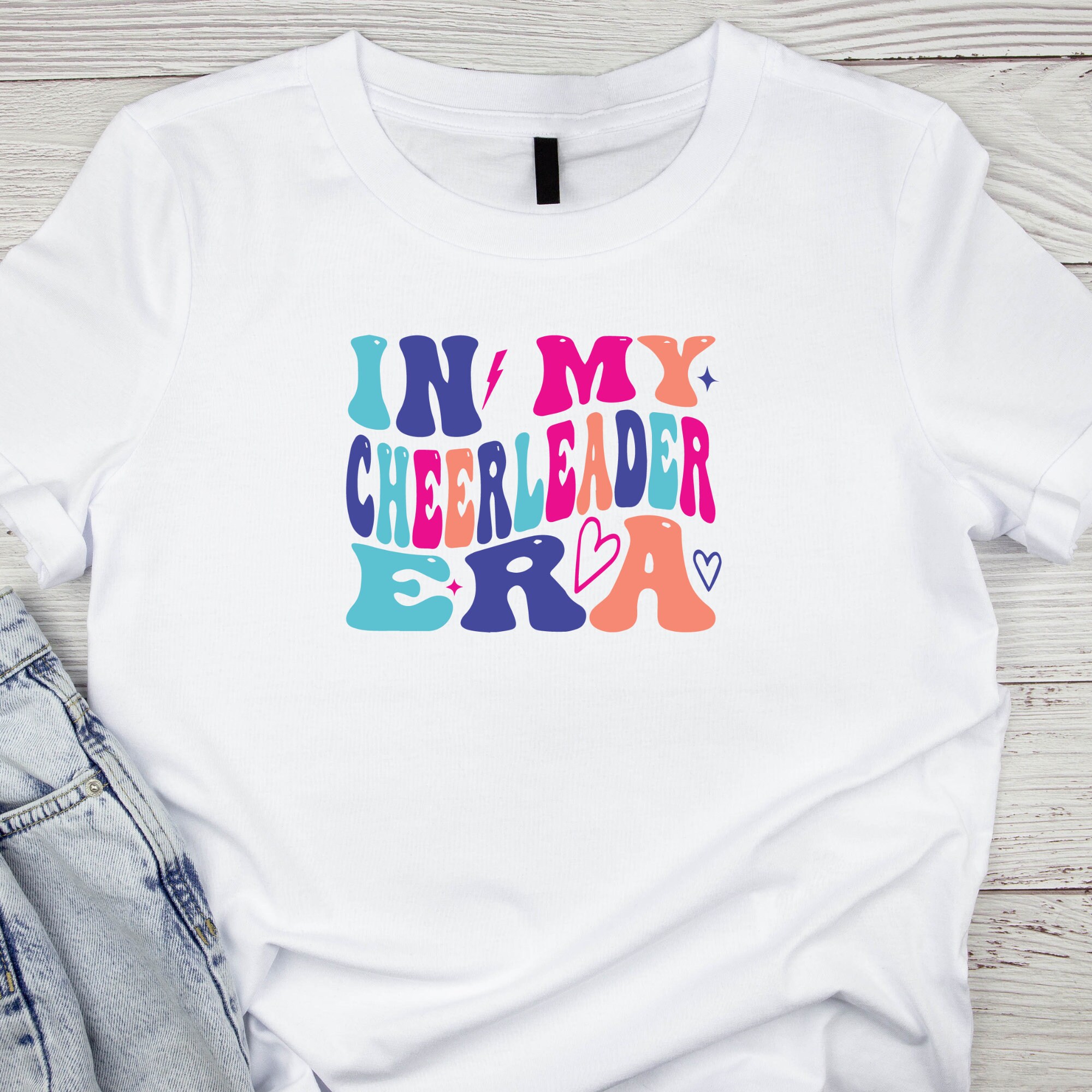 In My Cheerleader Era Svg Bundle, Cheerleader Png, Cheerleading Svg, in ...