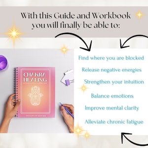 Chakra Healing Workbook Printable Spiritual Book Chakra Planner Third ...