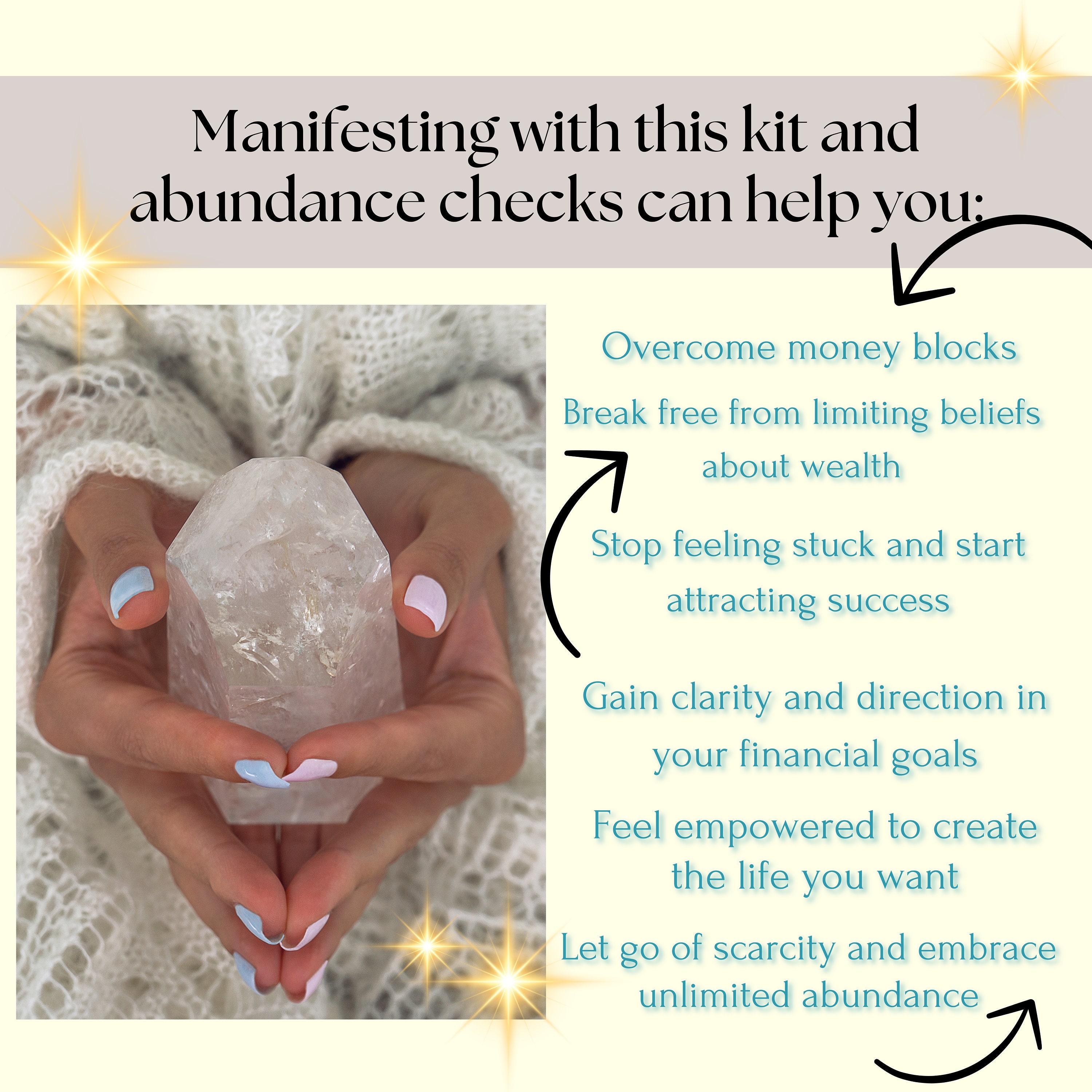 Law of Abundance Check Manifestation Checks Unlimited Abundance Kit ...
