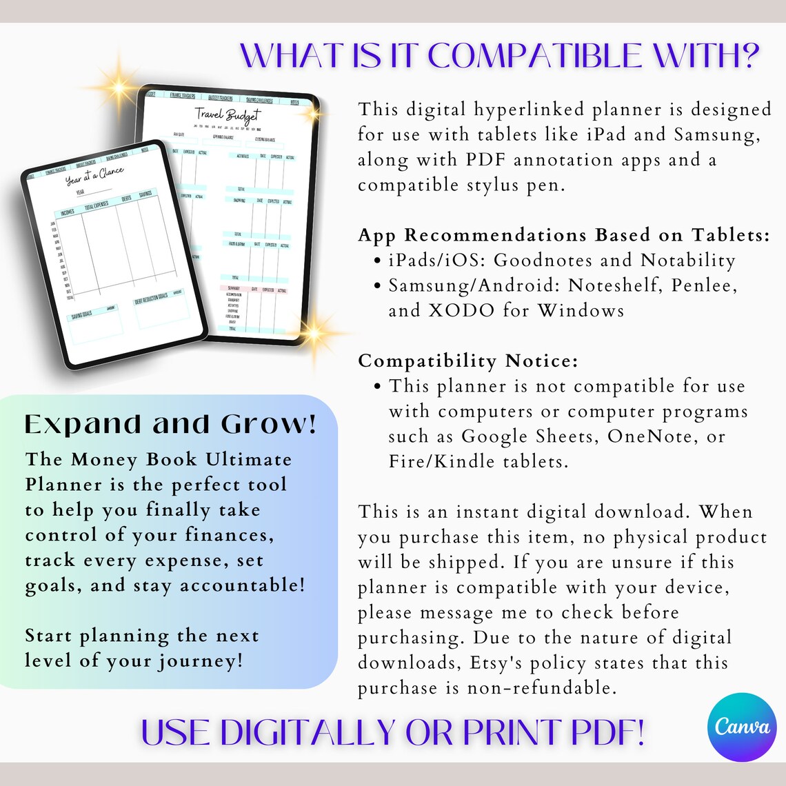 PLR Financial Planner Goodnotes 5 Financial Planner PLR Financial ...