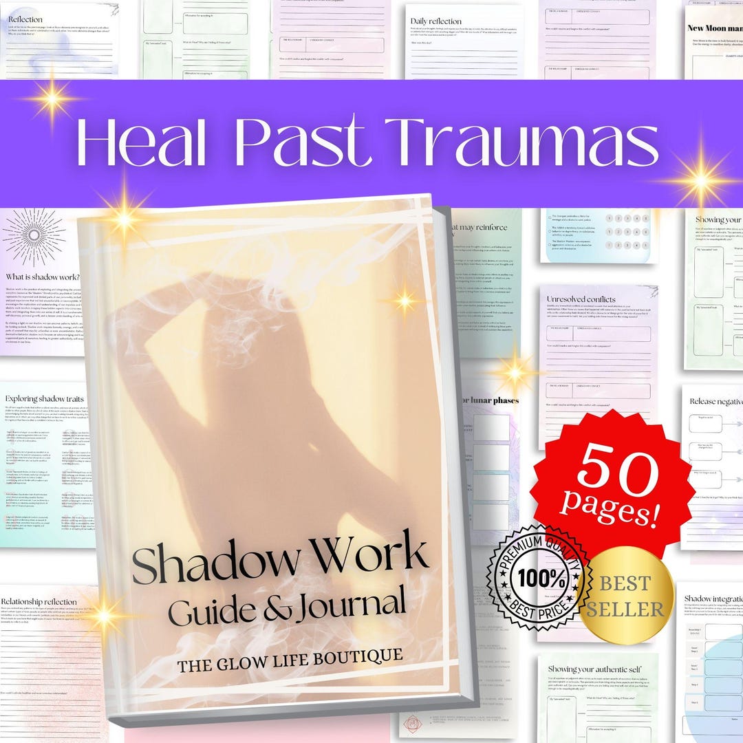 Shadow Work Journal Shadow Work PDF, Boundaries Emotions Workbook ...