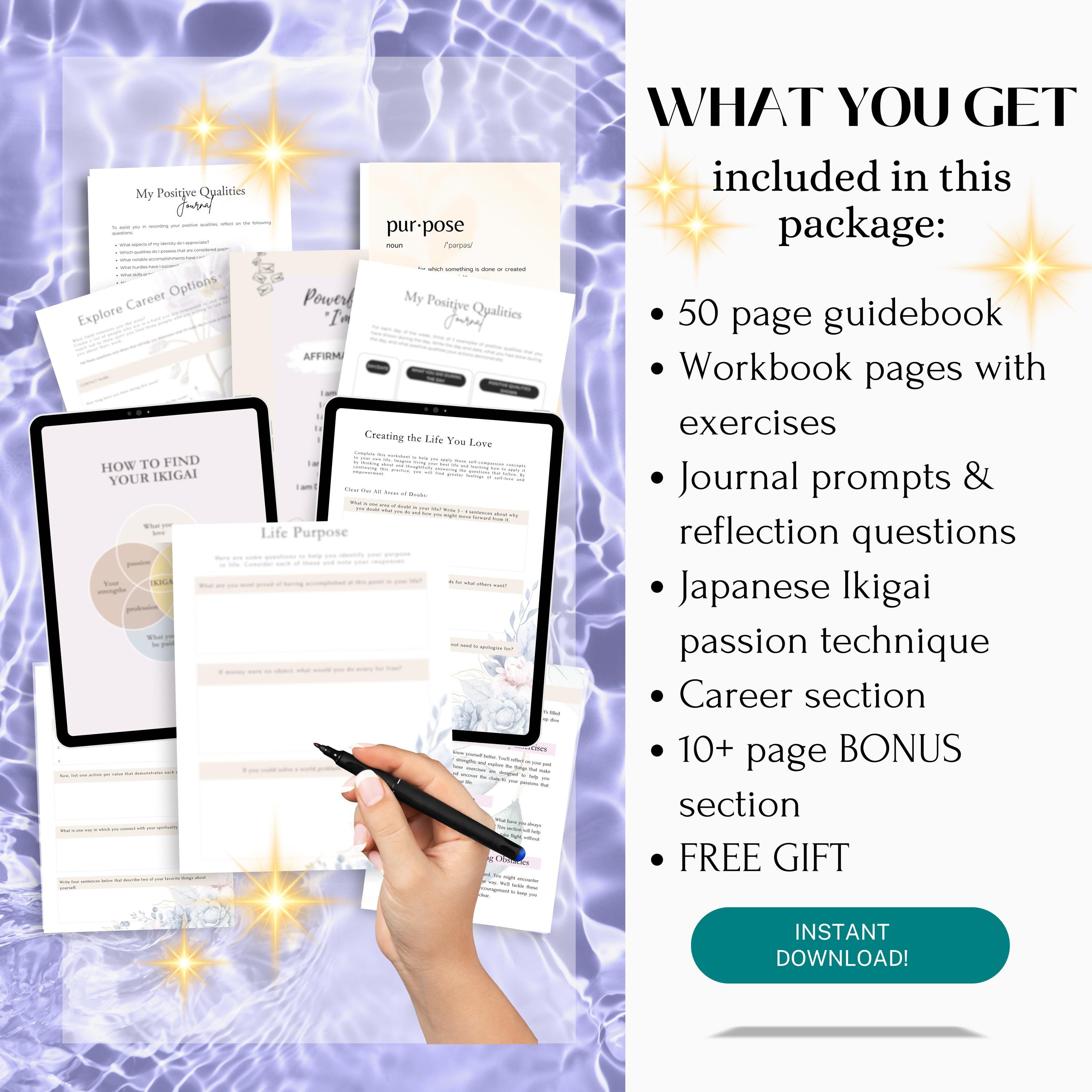 Find Your Purpose Planner Find Your Passion Creative Passion Self ...