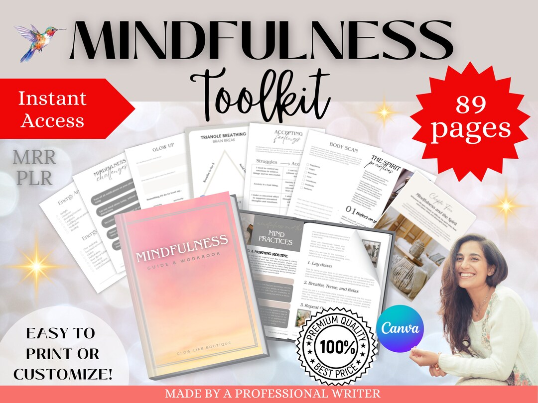 Self Help PLR Benefits of Mindfulness Journal Mental Health Anxiety ...
