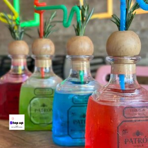 Patron Tequila Bottle Tower, Stainless Steel, Replica Patron Bottle ...