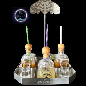 Patron Stand & Tray for Patron Bottle Display - Etsy