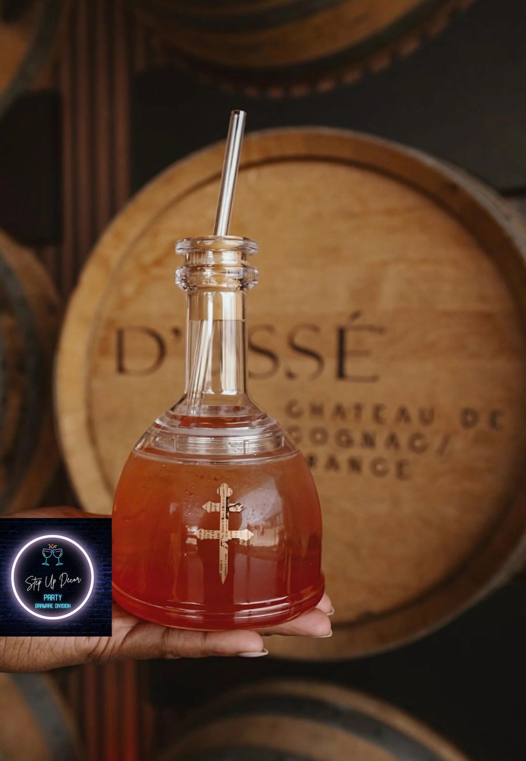 Dusse Replica Bottle Cups – 12oz Reusable Cups Inspired by Dusse Glass ...