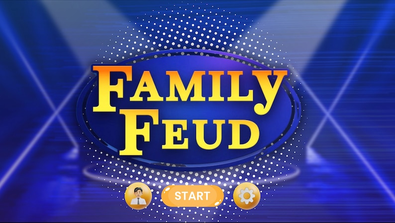 Editable Family Feud Powerpoint Game Template Customizable Trivia for ...