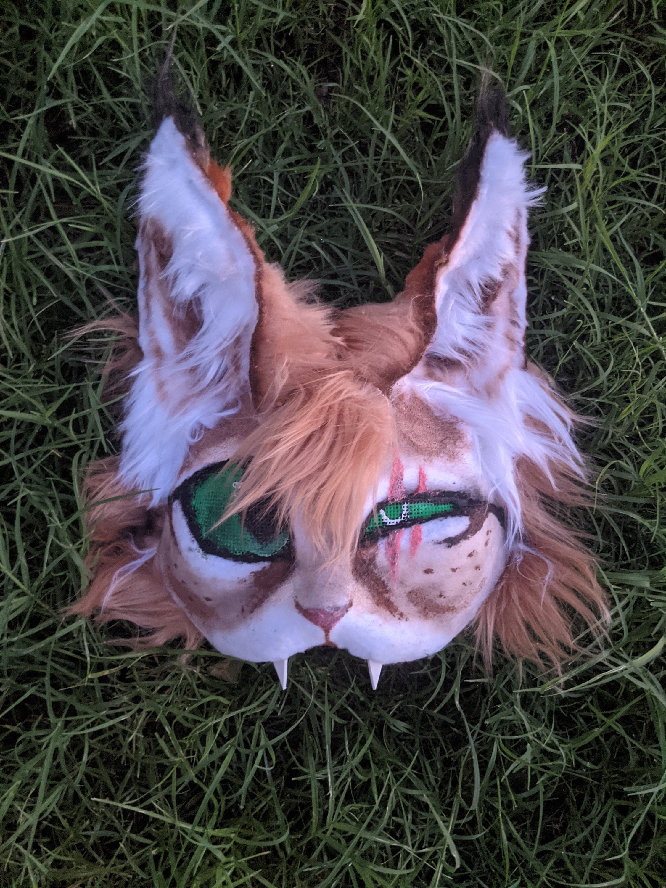 Therian Lynx Mask Cat Mask - Etsy