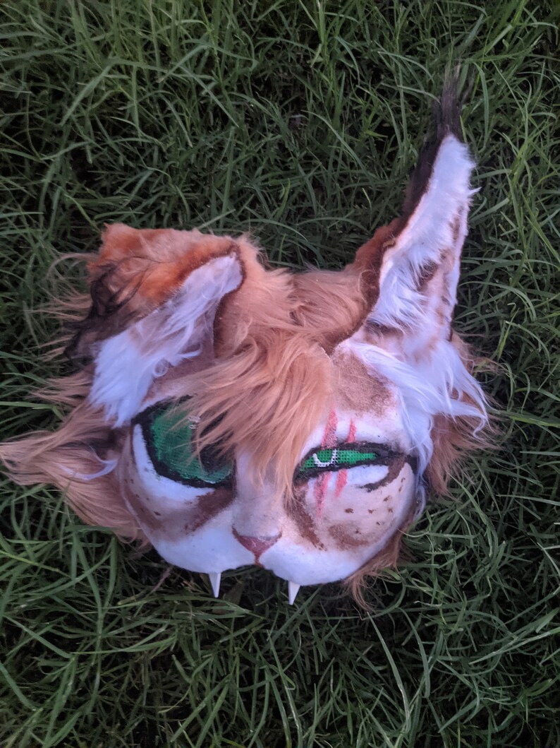 Therian Lynx Mask Cat Mask - Etsy