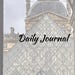 Digital Journal Paris Travel Journal Gift for Traveler Printable French ...