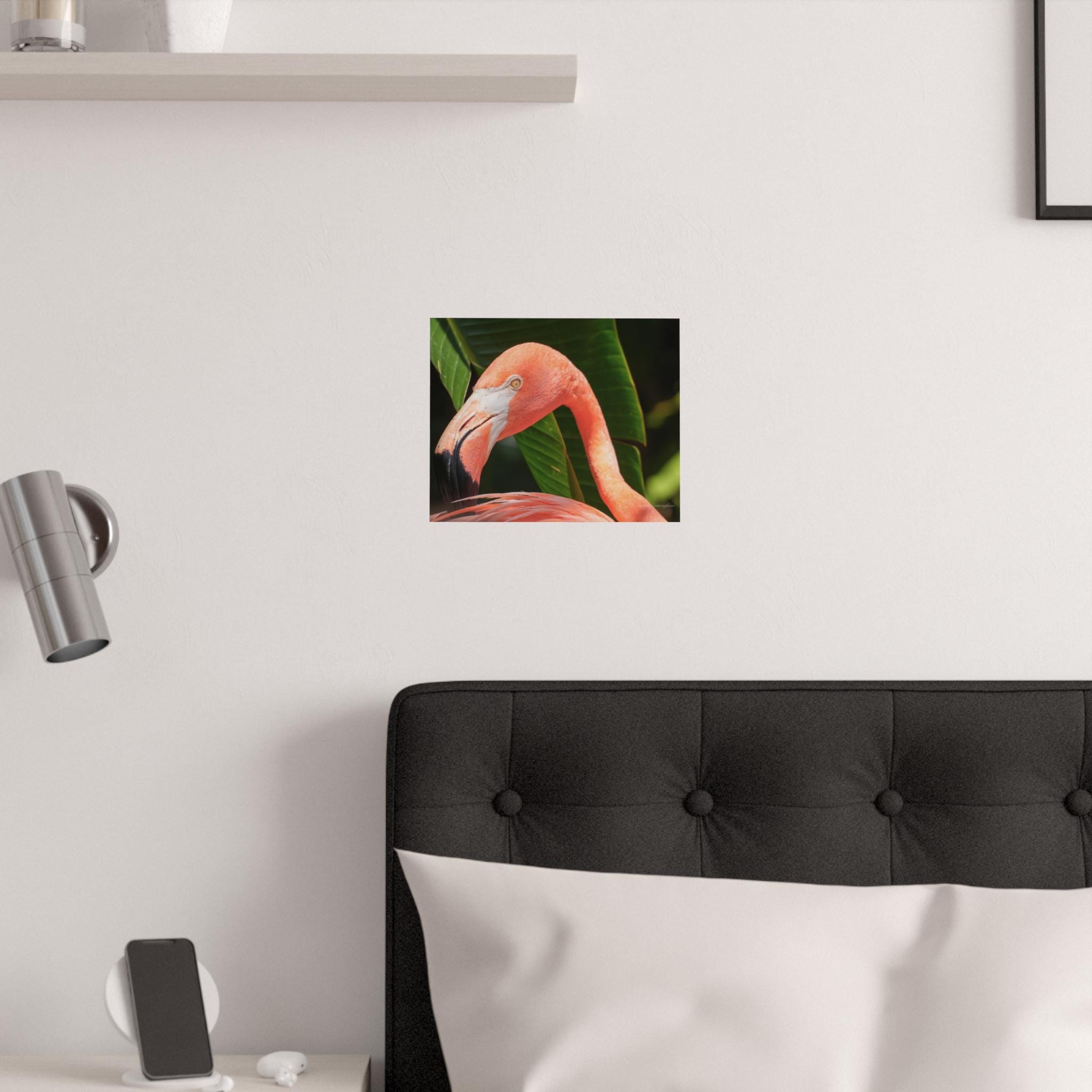 Bright Flamingo Poster - Etsy