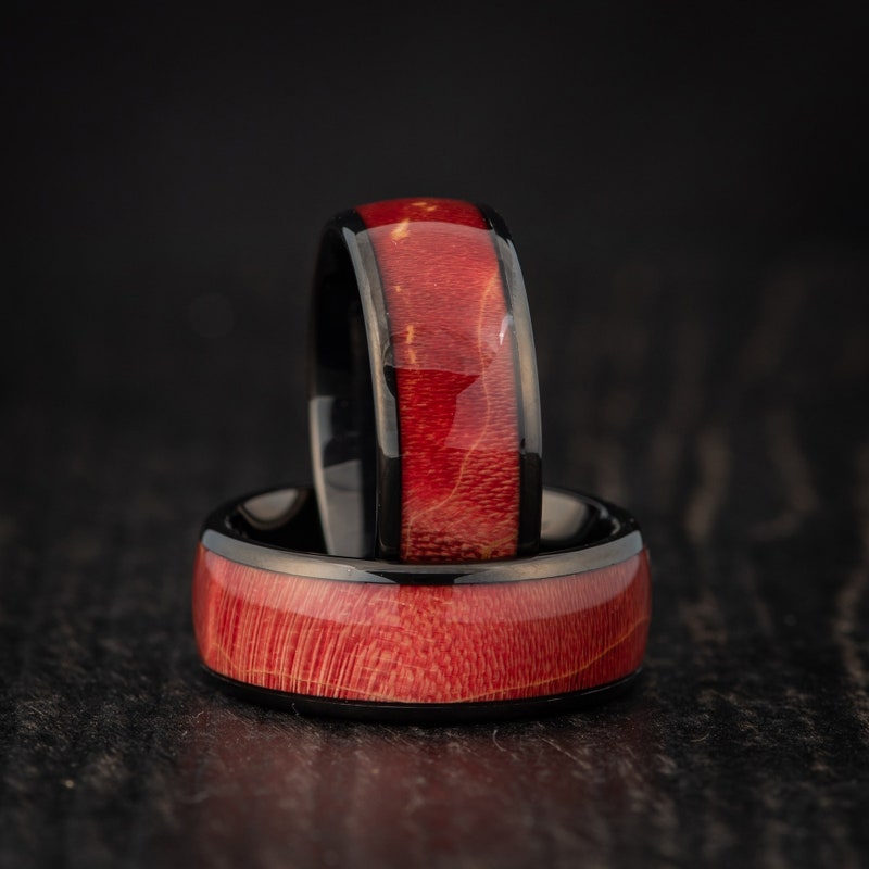 Burgundy Ring - Etsy