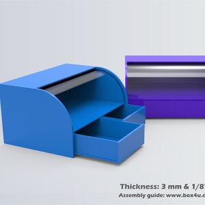 Laser Cut Bread Box Design Files: DIY Woodworking Plans (digital ...