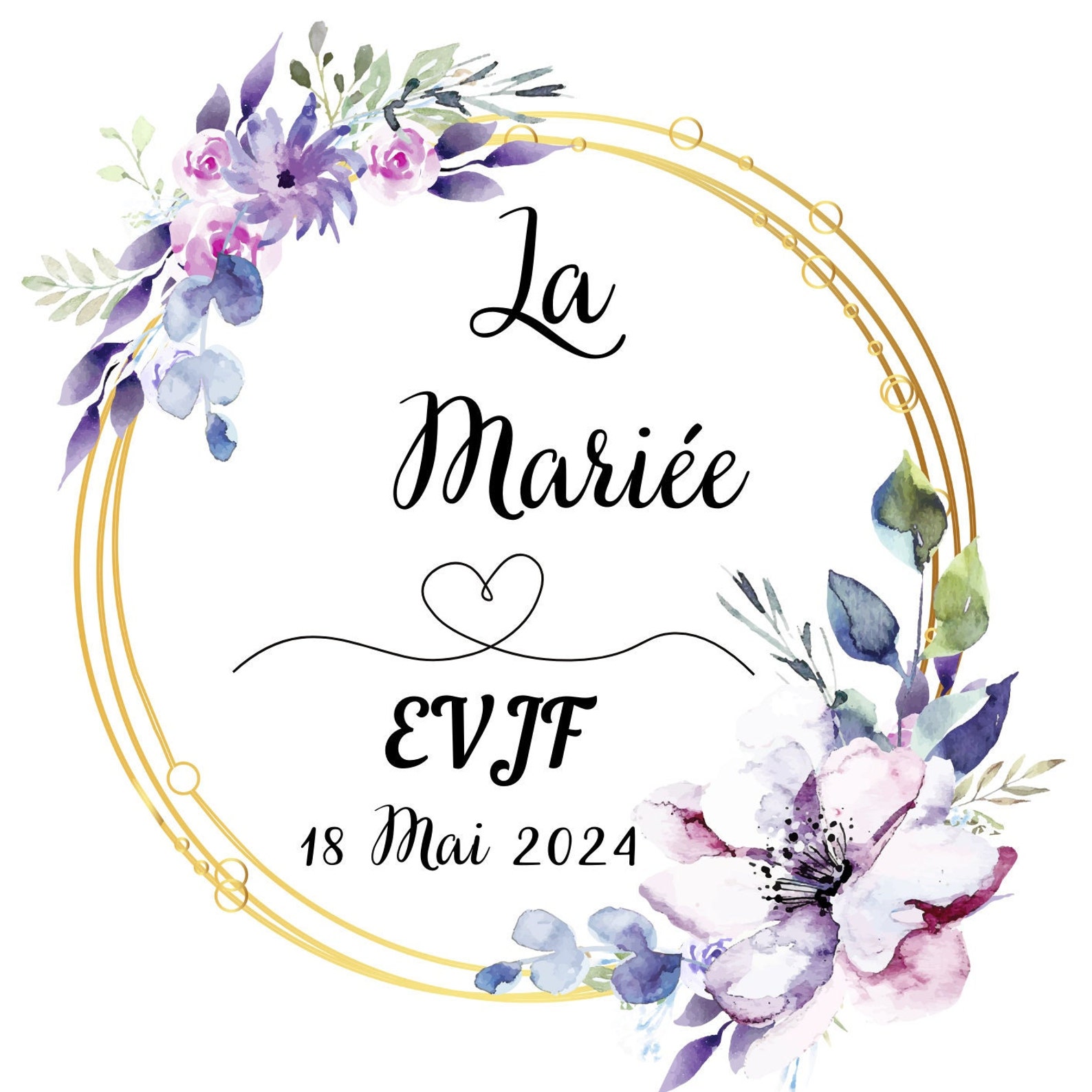 Transfert thermocollant EVJF personnalisable - EVJF - Mariage - Etsy France