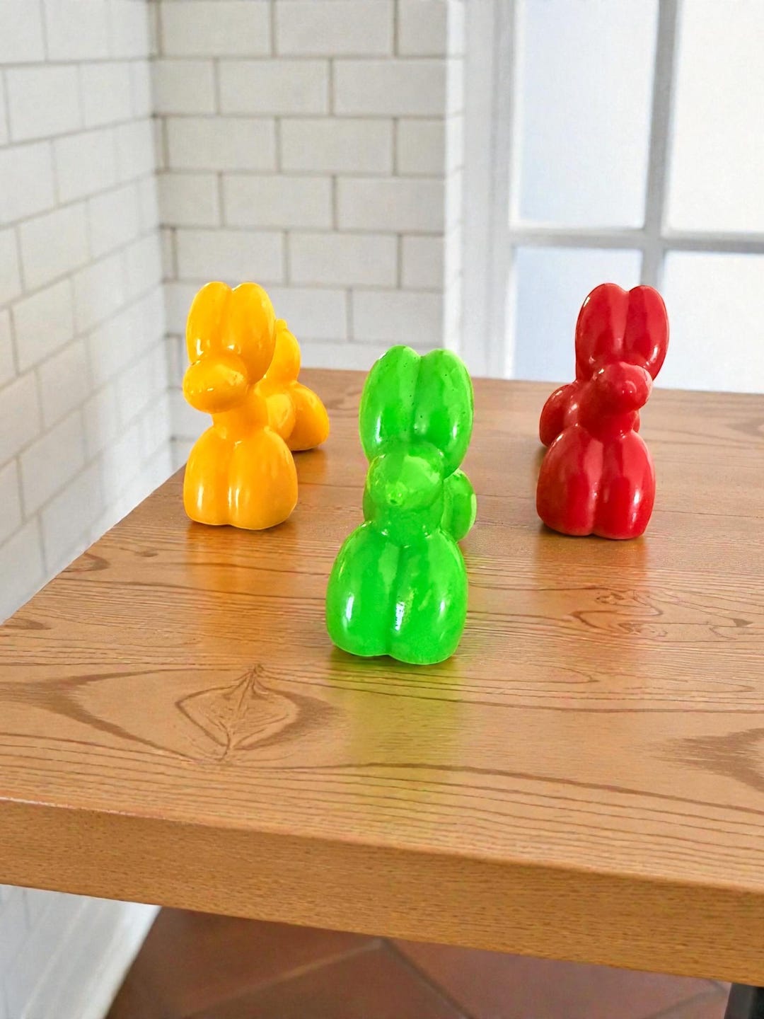Resin Ballon Dogs Set of 3 - Etsy