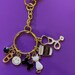 Personalized Charm Keychain - Etsy