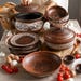 Large Handmade Clay Pottery Set – Rustic Ceramic Cookware & Dinnerware ...