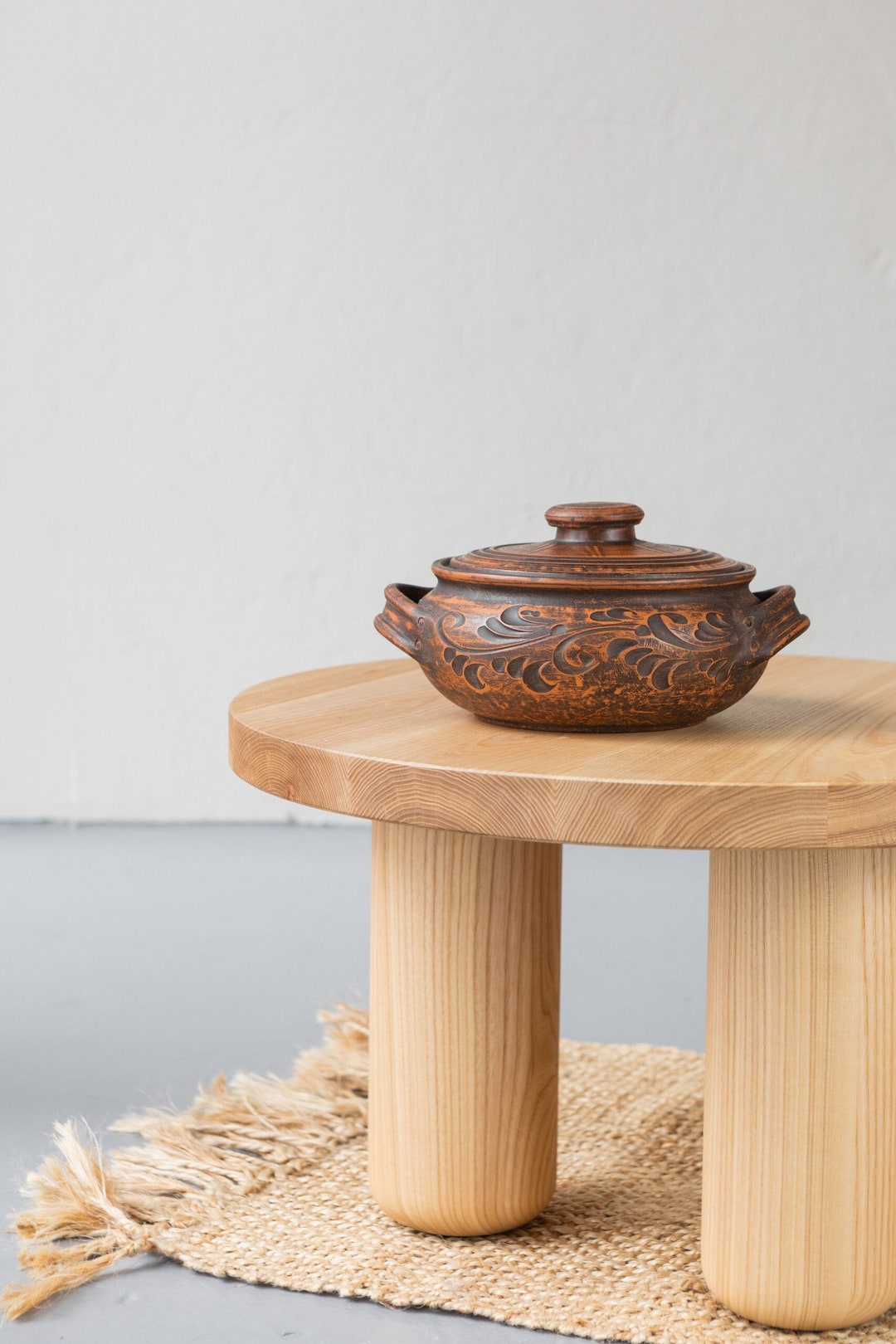 Natural Clay Hanmade Biriyani, Pot Serving, Clay Pot, Organic Terra ...