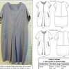 Theodora Tunic and Jacket PDF PATTERN, Med - Small Sizes - Etsy