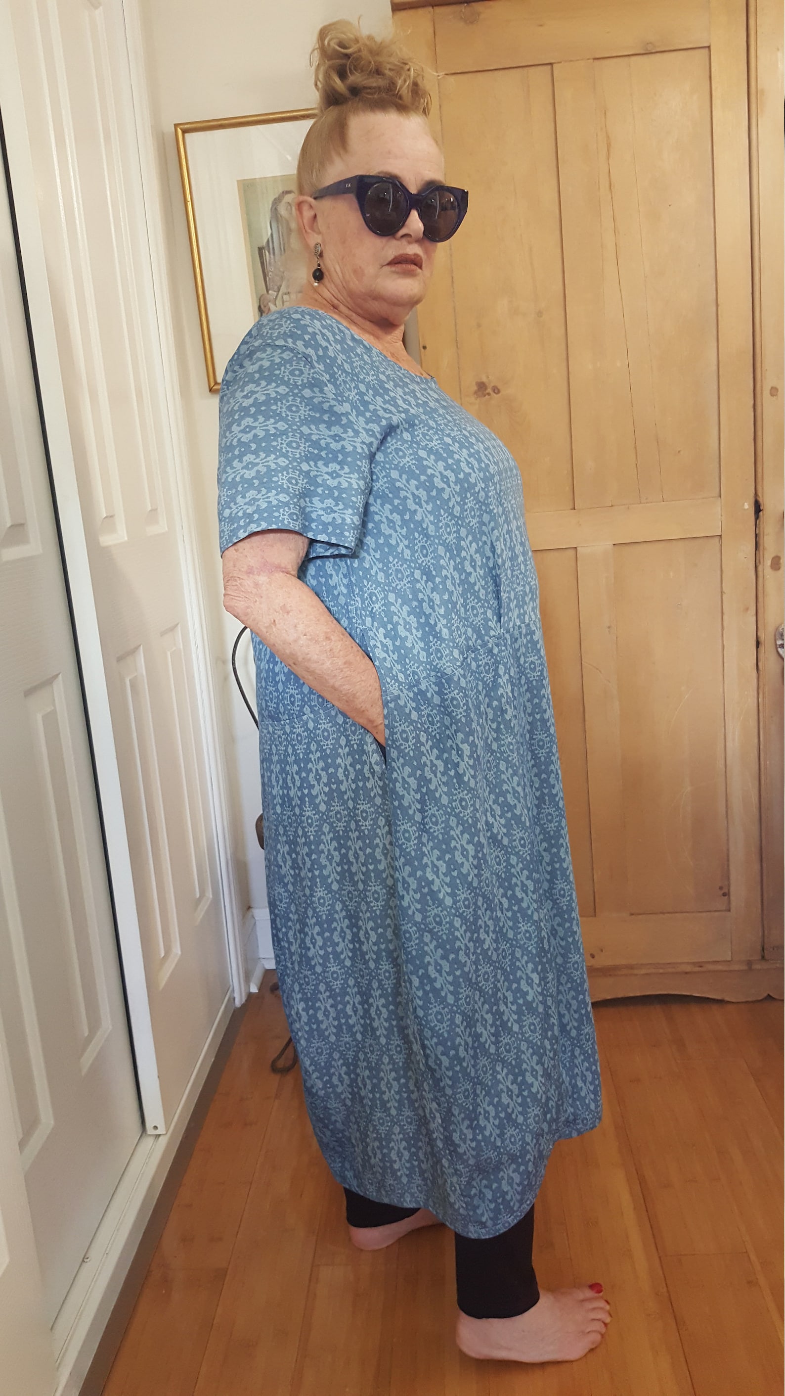 Skye Blue Dress Pdf Sewing Pattern - Etsy