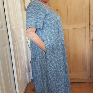 Skye Blue Dress Pdf Sewing Pattern - Etsy