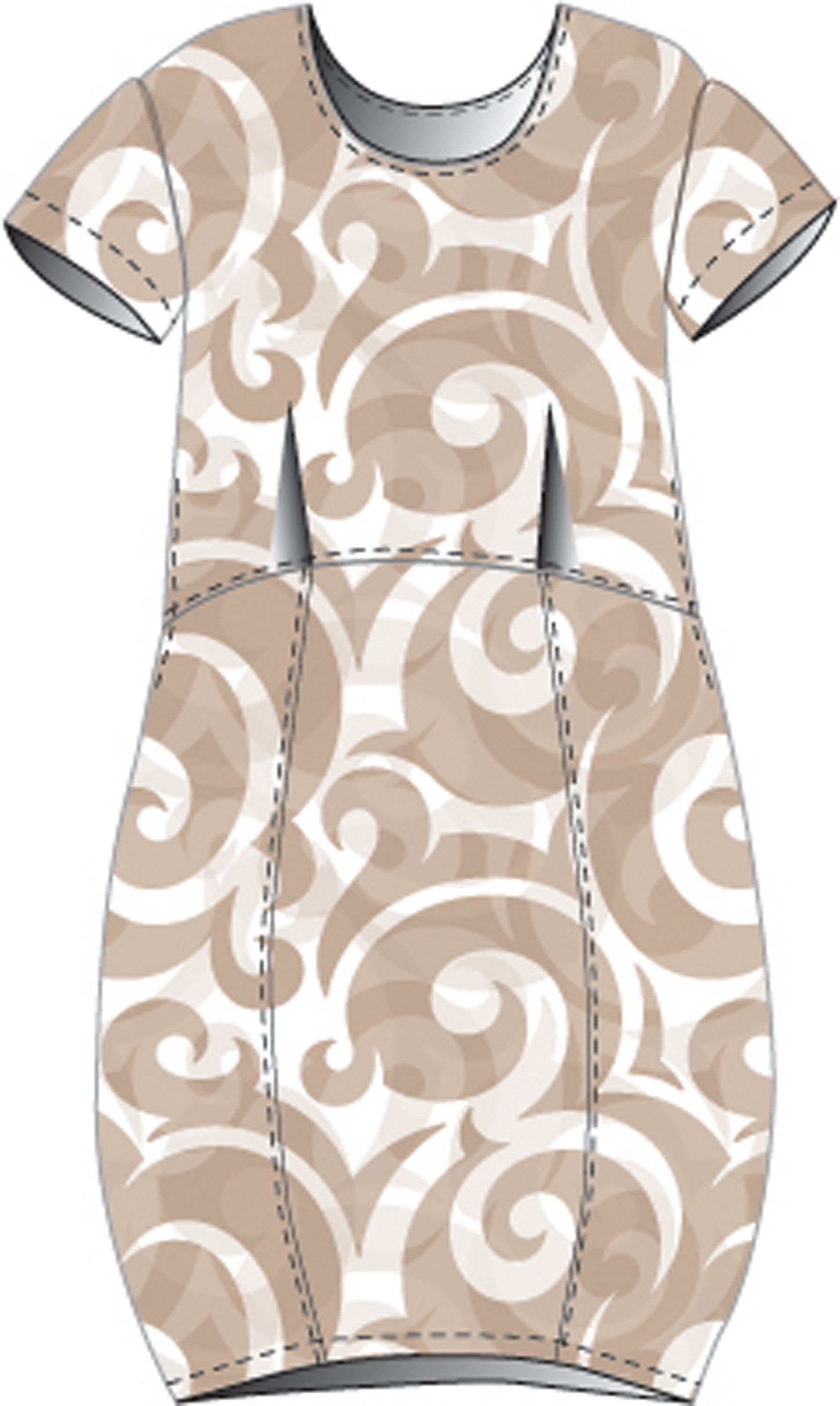 Skye Blue Dress Pdf Sewing Pattern | Etsy Australia