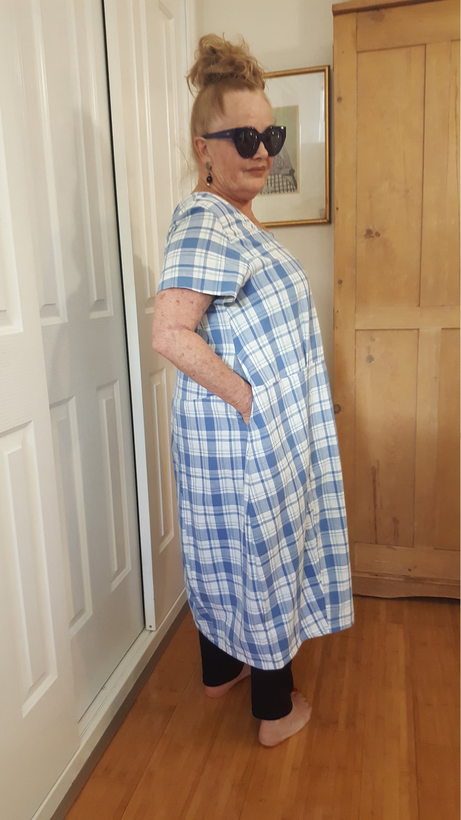 Skye Blue Dress Pdf Sewing Pattern - Etsy