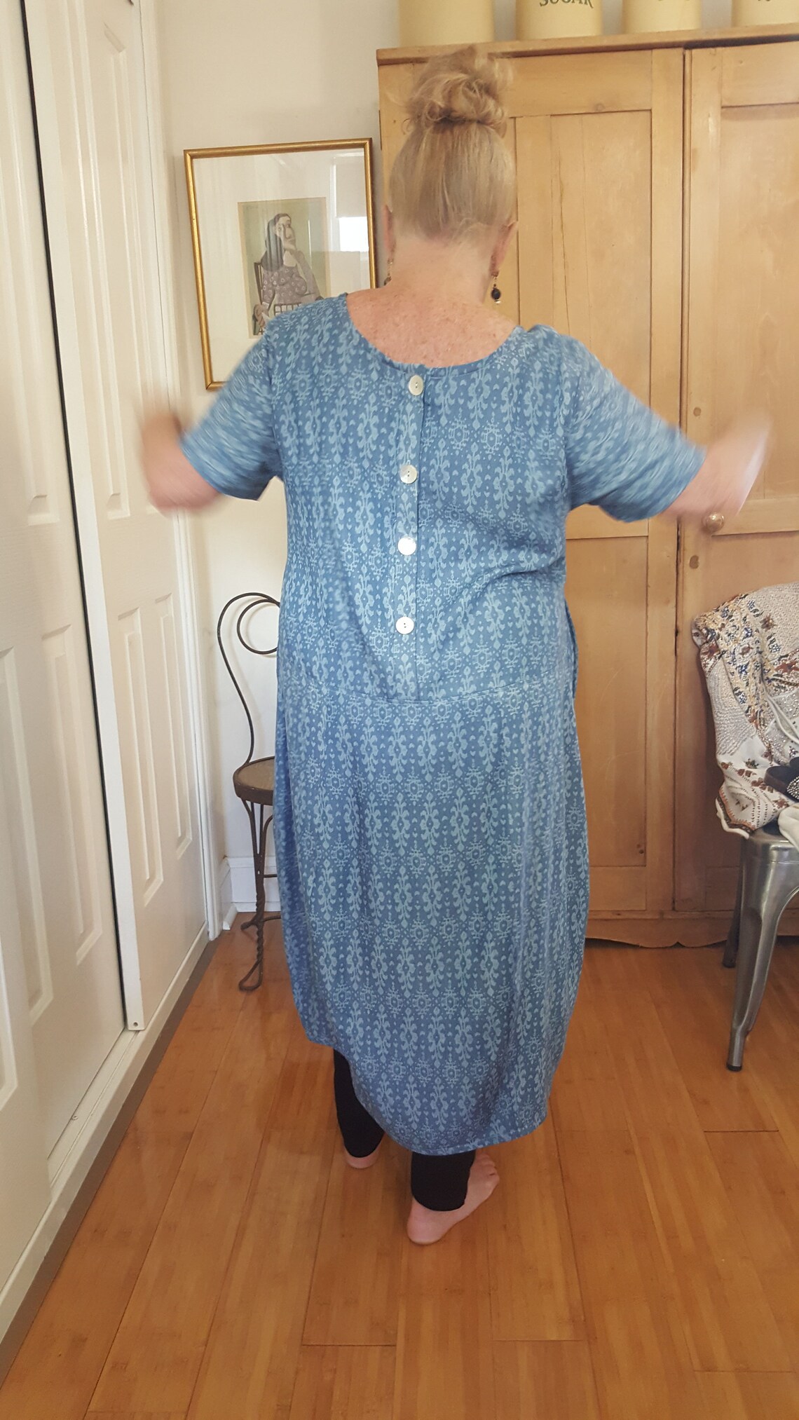 Skye Blue Dress Pdf Sewing Pattern - Etsy Australia