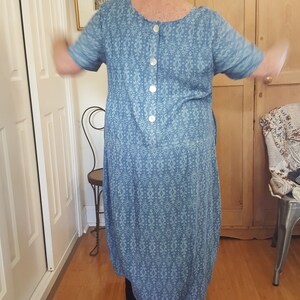 Skye Blue Dress Pdf Sewing Pattern - Etsy