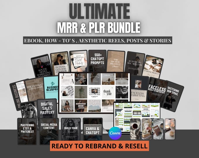Done for You Digital Marketing Guide Bundle With Master Resell Rights ...