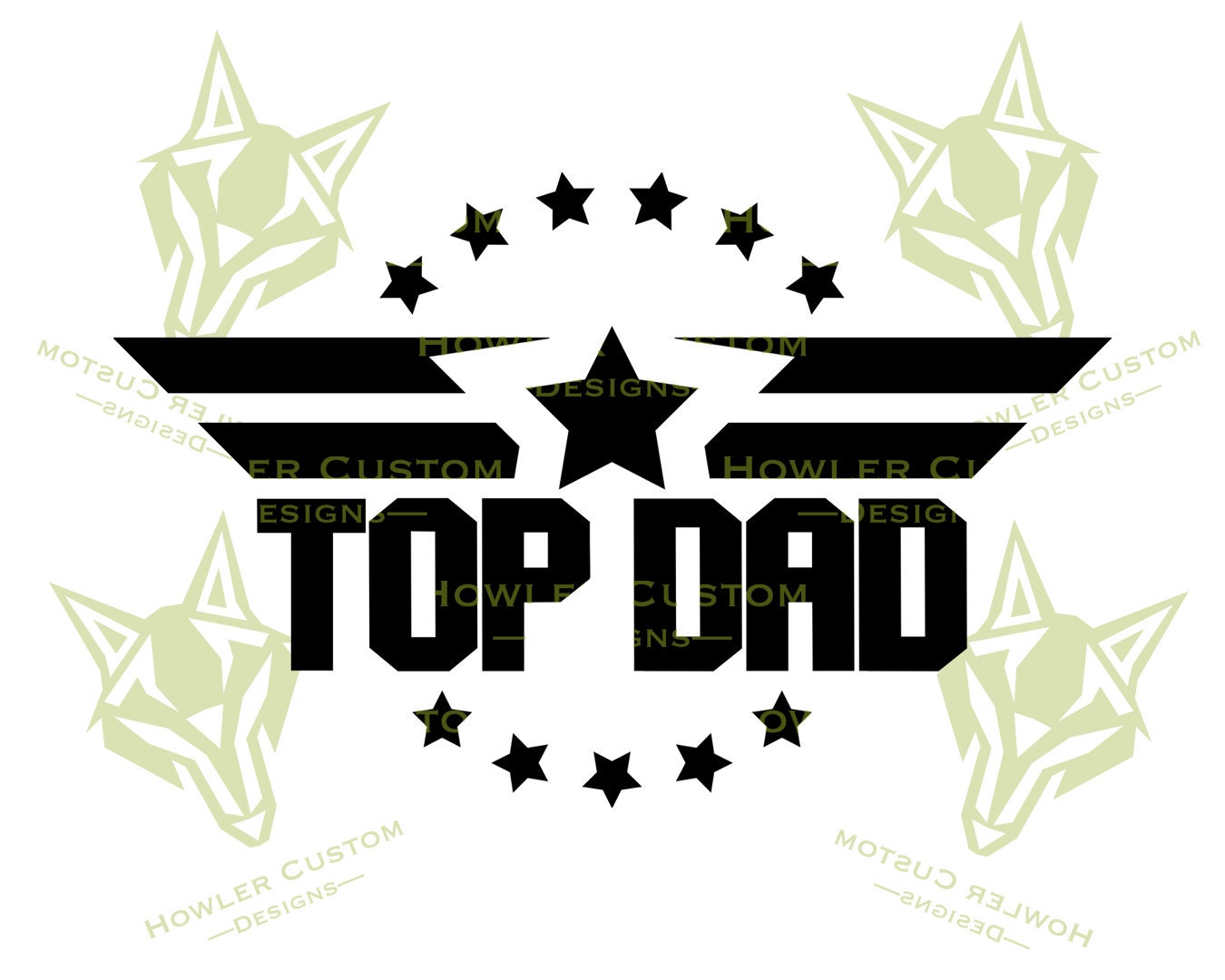Top Dad SVG PNG Fathers Day SVG Gift for Dad Gift for Him Dad Digital ...