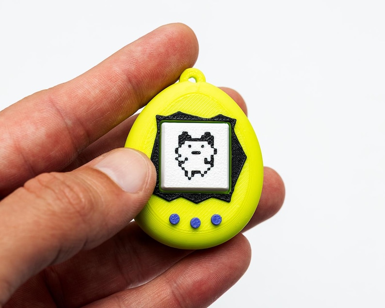 Clickipet™ Retro Fidget Toy – Tamagotchi-inspired Clicker – Custom 8 ...