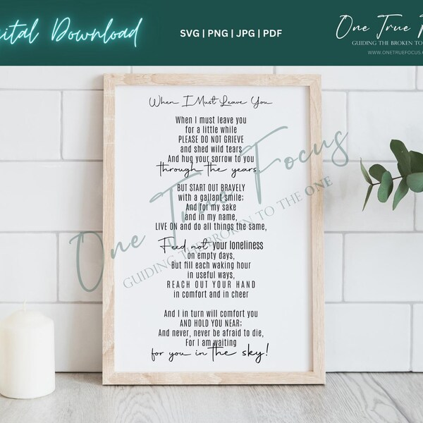 Poem Svg - Etsy