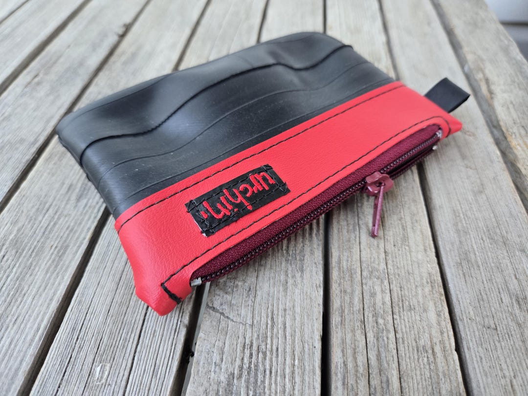 Eco Friendly Pouch - Recycled Bag - Bike Inner Tube - Travel Pouch ...