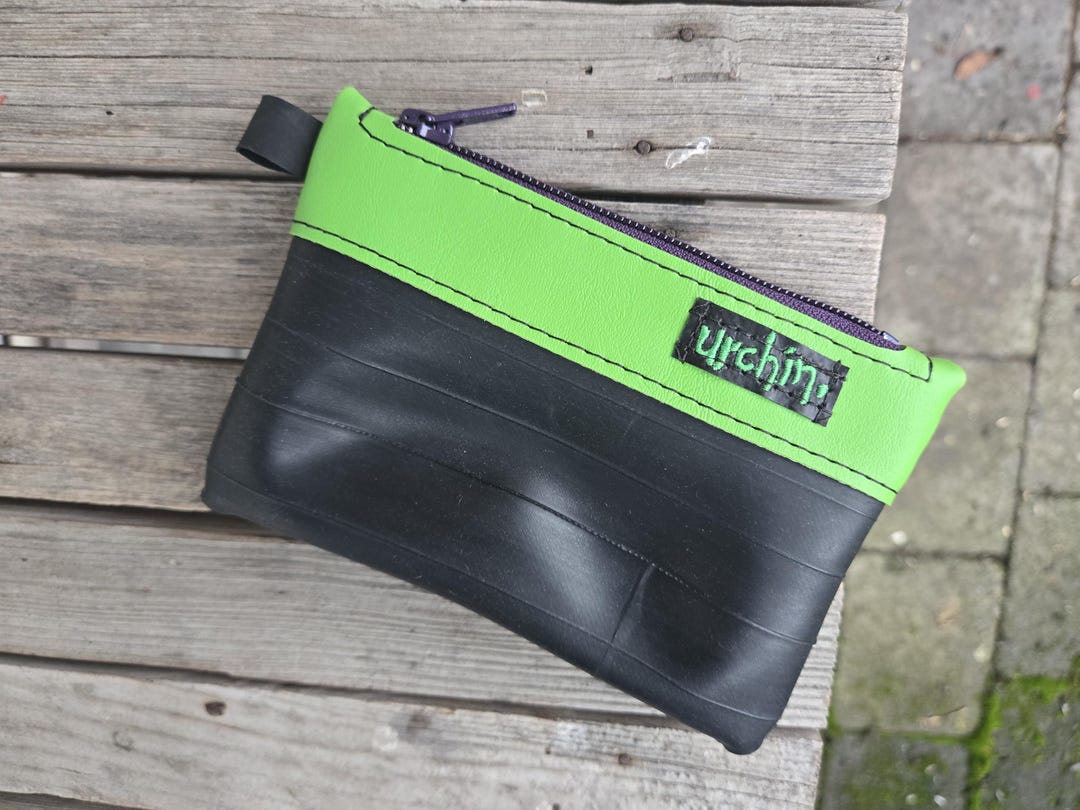 Eco Friendly Pouch - Recycled Bag - Bike Inner Tube - Travel Pouch ...