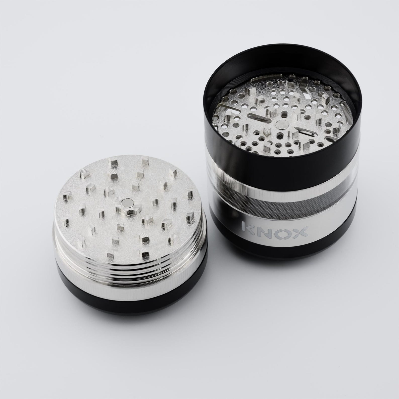 Xbit Herb Grinder With Display Side Window, Transform to Slim Storage ...