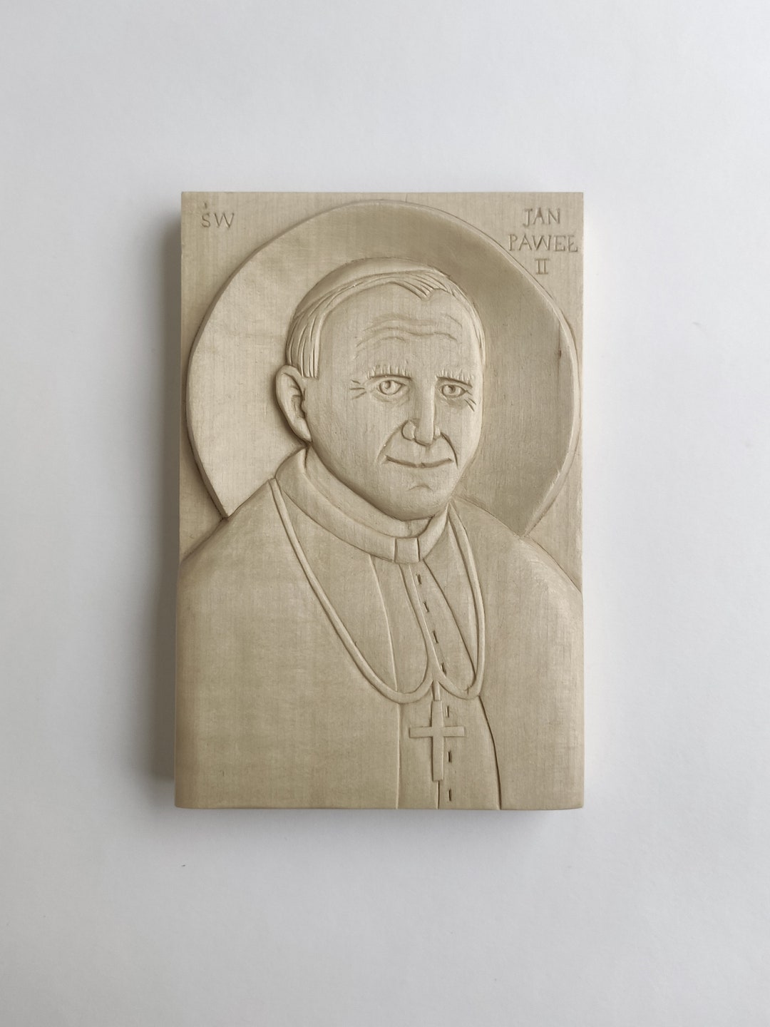 Icon of Saint John Paul II John Paul 2 Picture of JP2 JPII Handmade ...