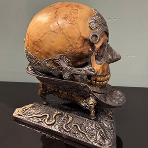 Decorative Kapala Skull Set: 3D Printed Stand and Skull Sculpture - Etsy