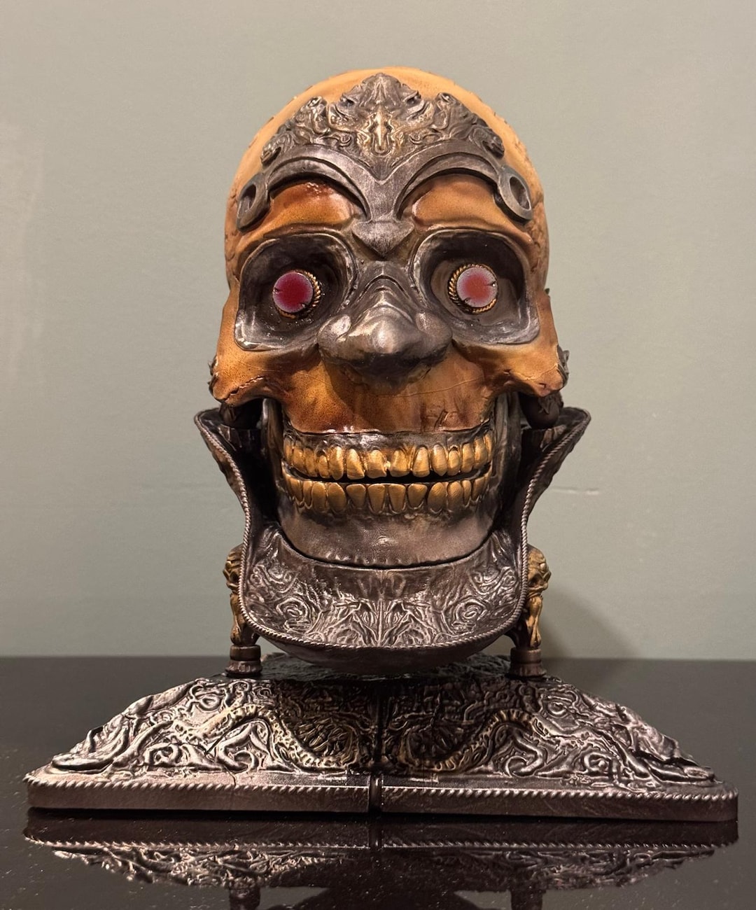 Decorative Kapala Skull Set: 3D Printed Stand and Skull Sculpture - Etsy