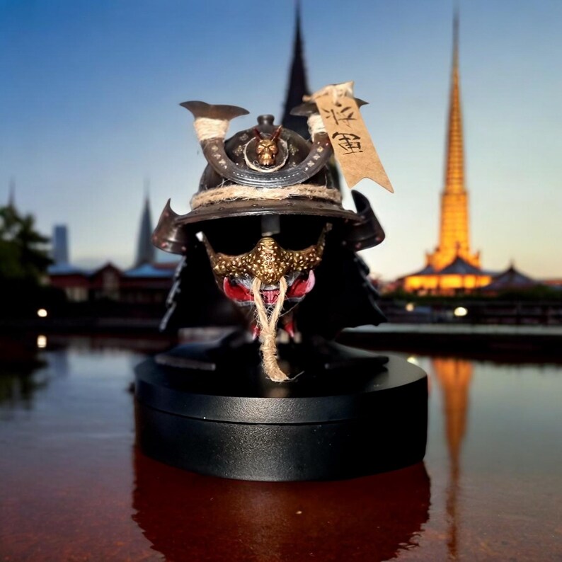 Shogun Mask Intricate Samurai Armor Replica, Unique Decor - Etsy