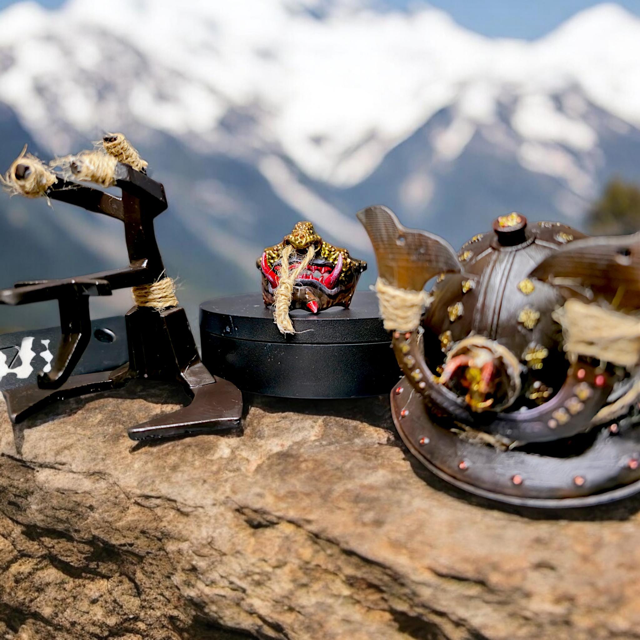 Shogun Mask Intricate Samurai Armor Replica, Unique Decor - Etsy