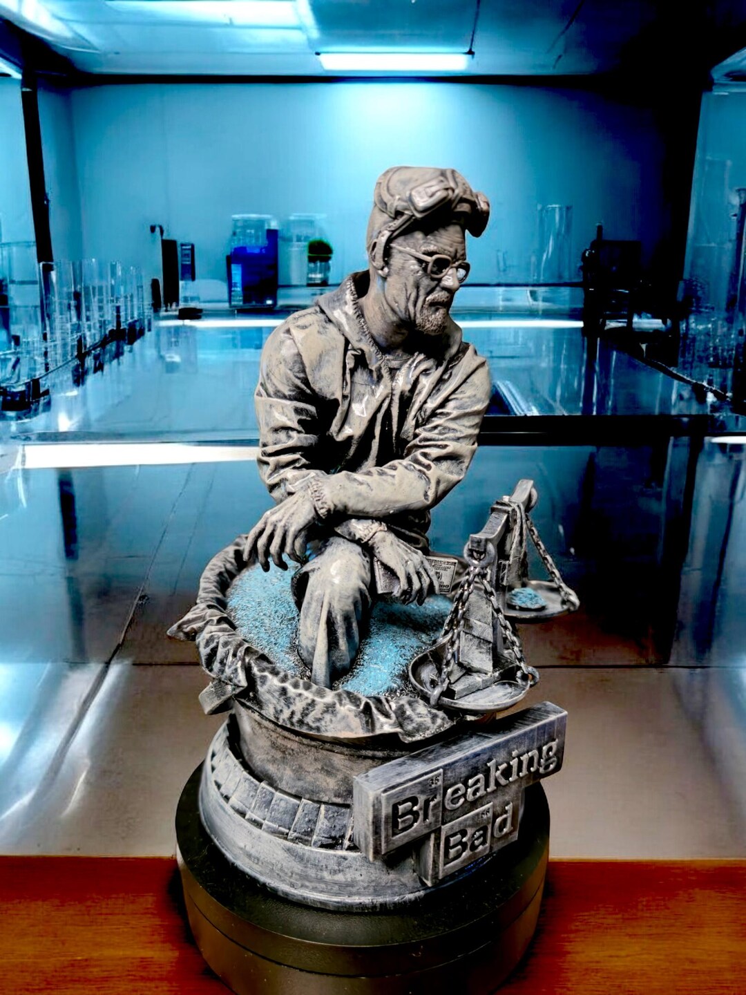 Walter White From Breaking Bad 3d Printed Resin Figurine - Etsy