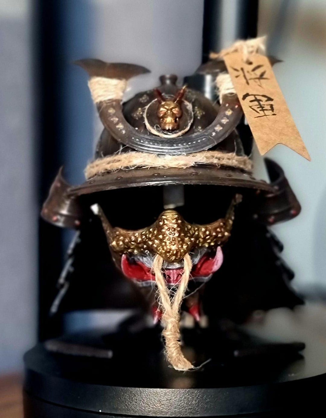 Shogun Mask Intricate Samurai Armor Replica, Unique Decor - Etsy UK