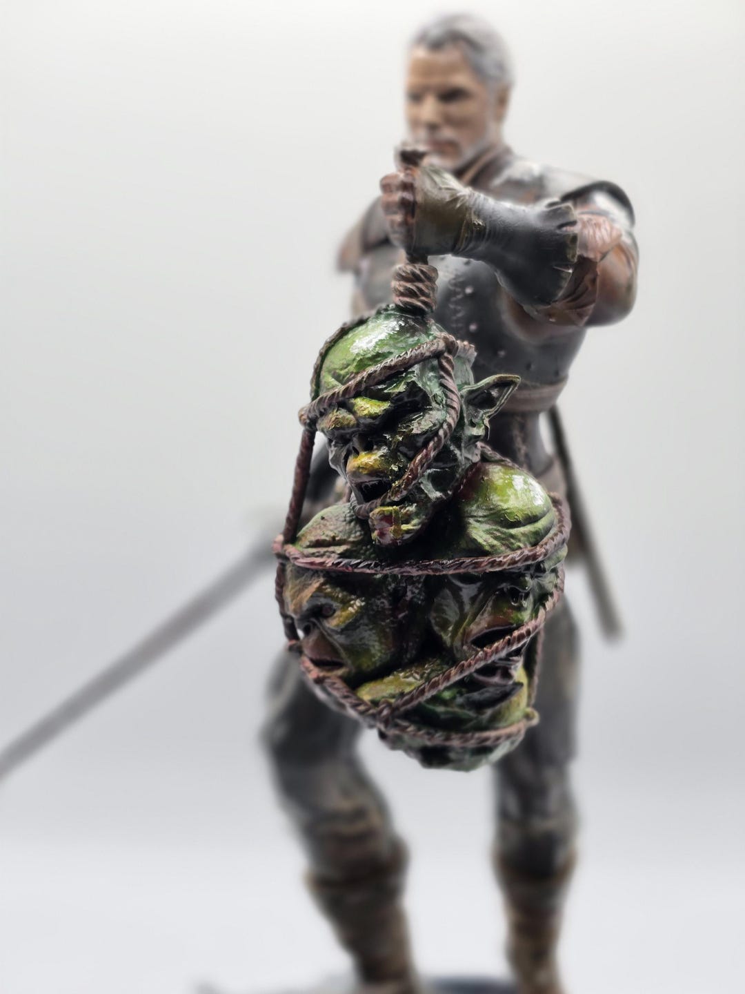 The Witcher Diorama,henry Cavil Realistic Figure,hand Painted, Resin 3d ...